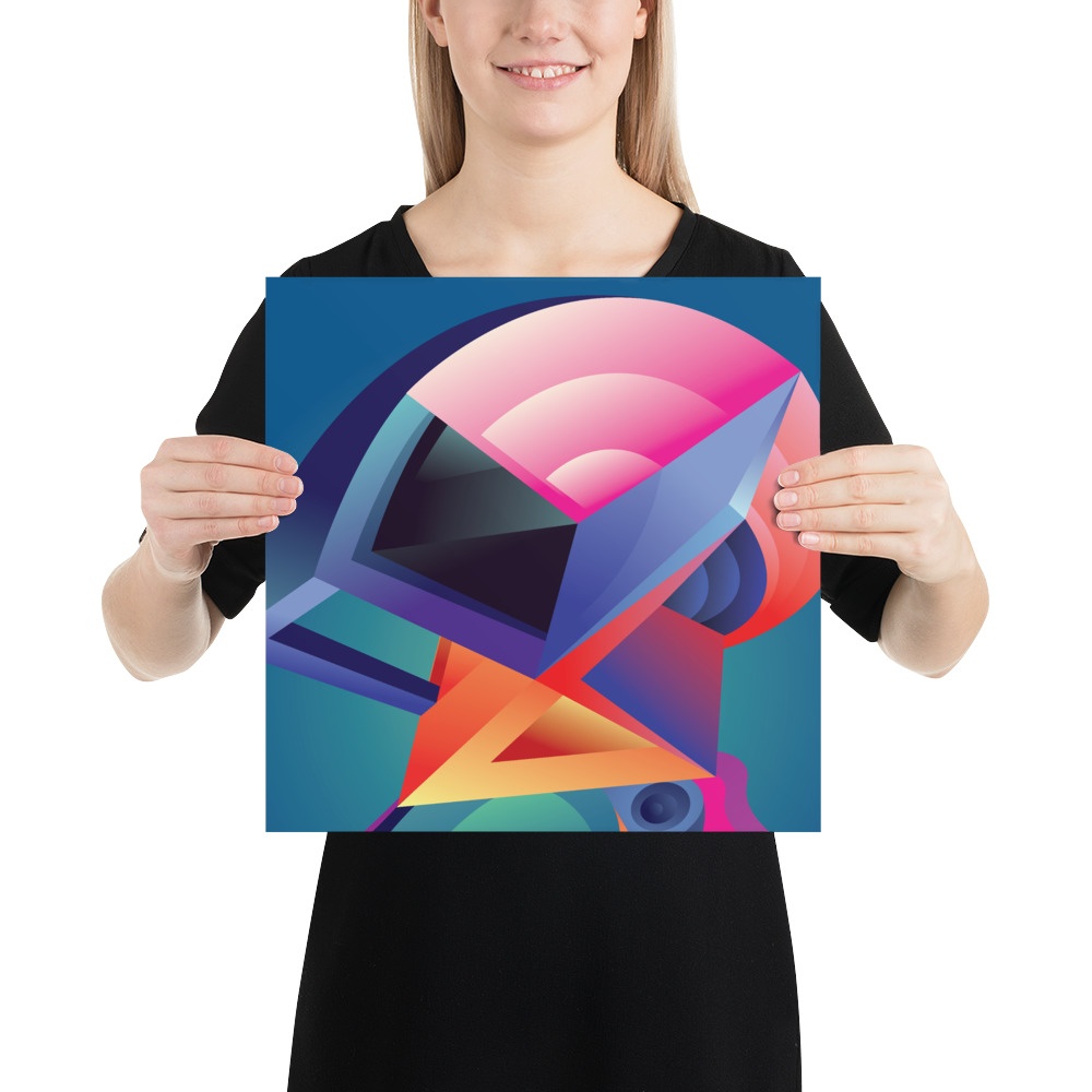 Vibrant Poster - EDM Festival Insider